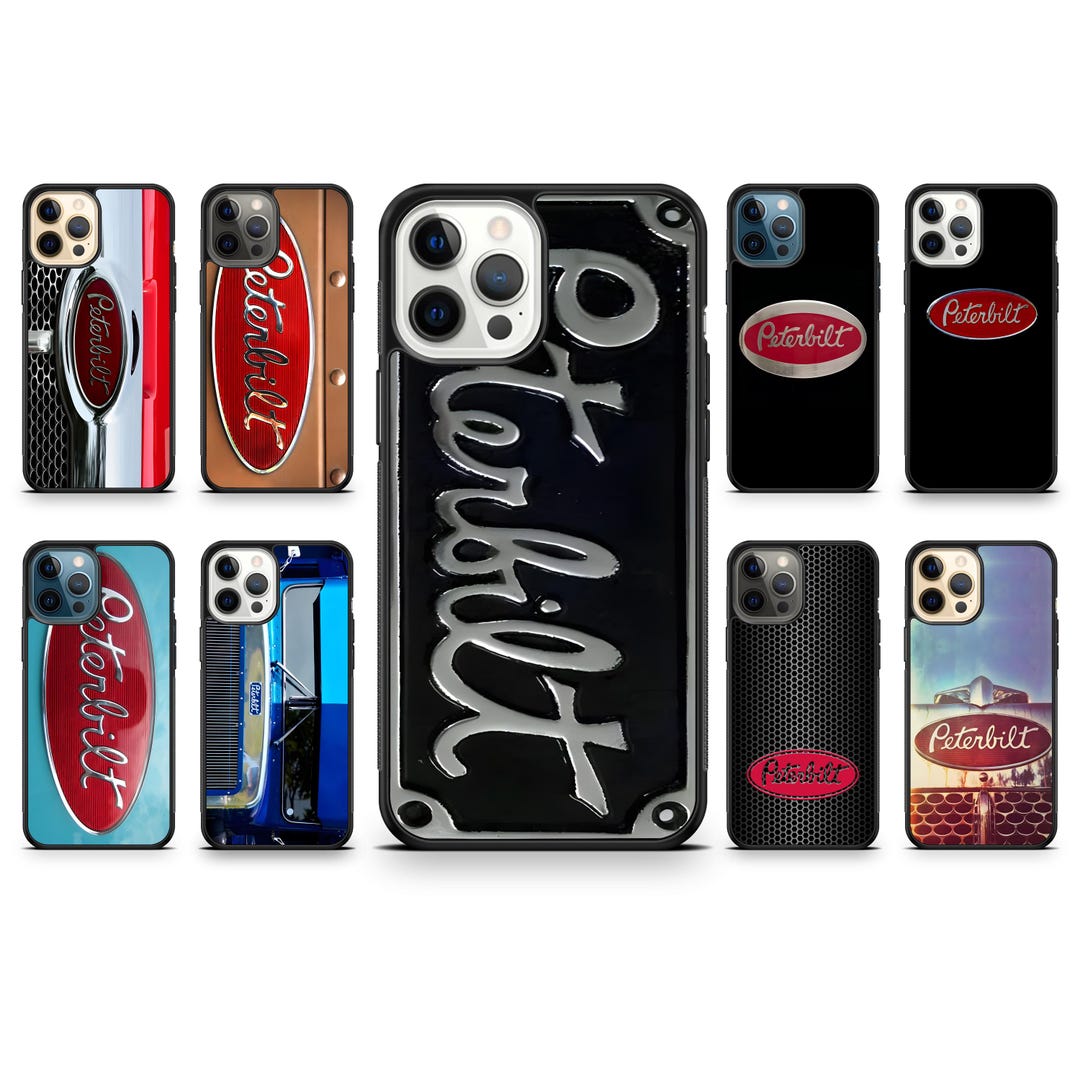 Classic Commercial Truck Peterbilt Inspired Phone Case for iPhone 11 12 ...