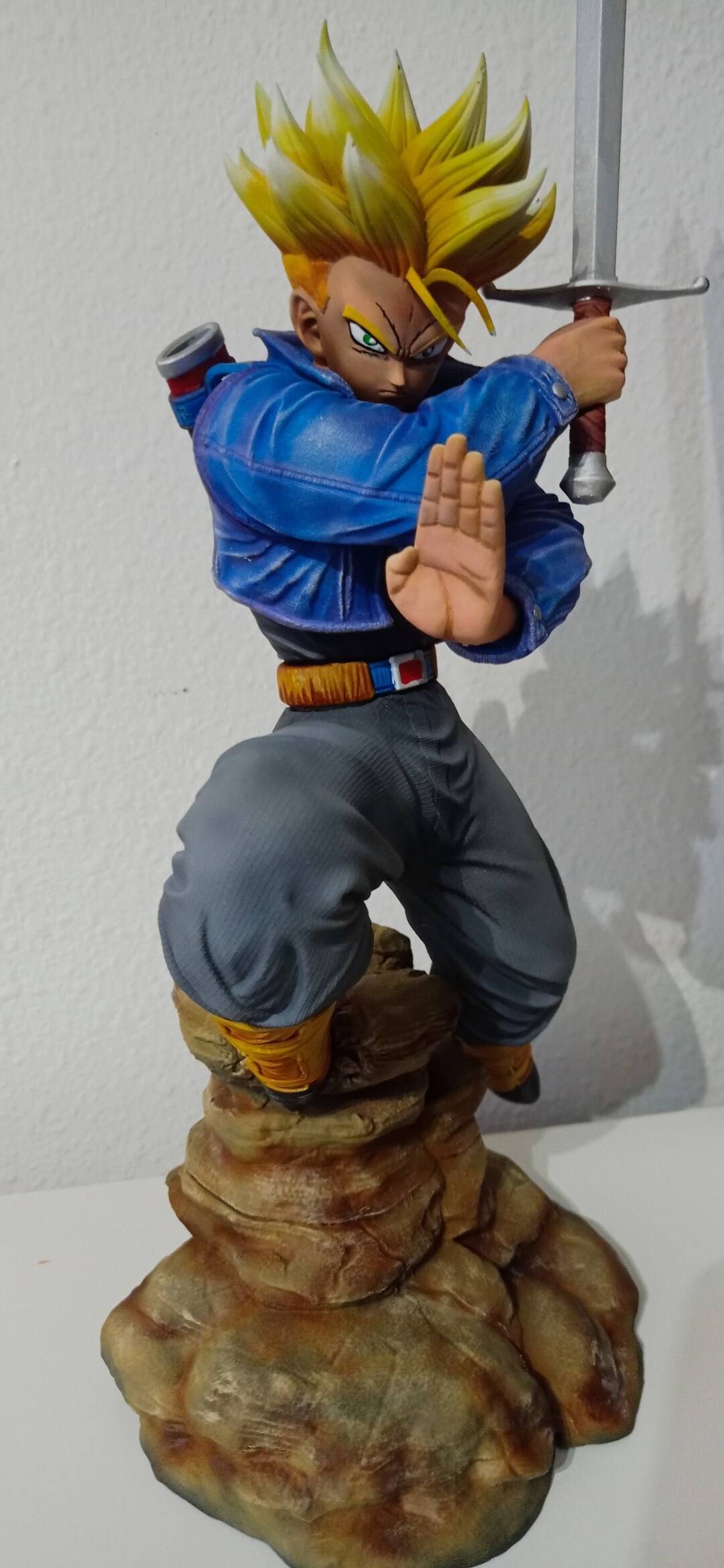 Trunks Dragon Ball Z Resin Figures 1.6 Scale Superhero Figures - Etsy