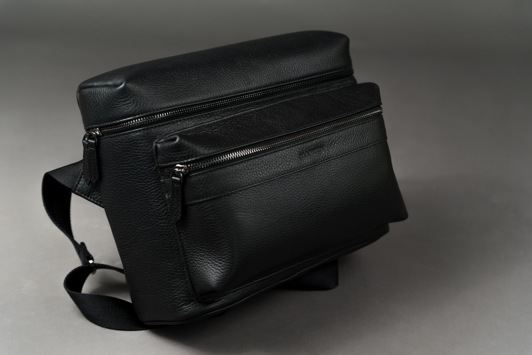 Cross-body Leather Camera Bag - Etsy