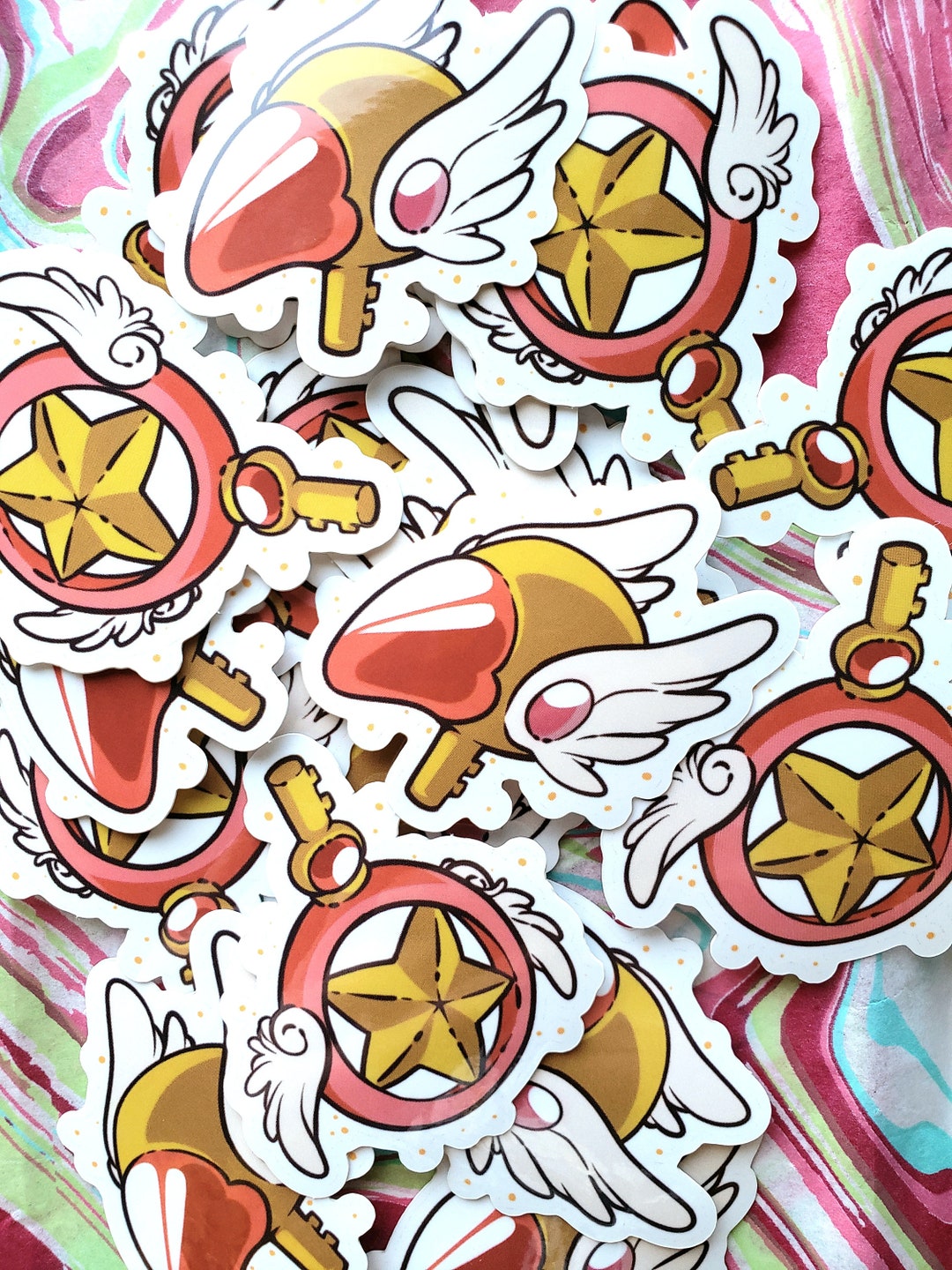 CCS Key Vinyl Sticker - Etsy