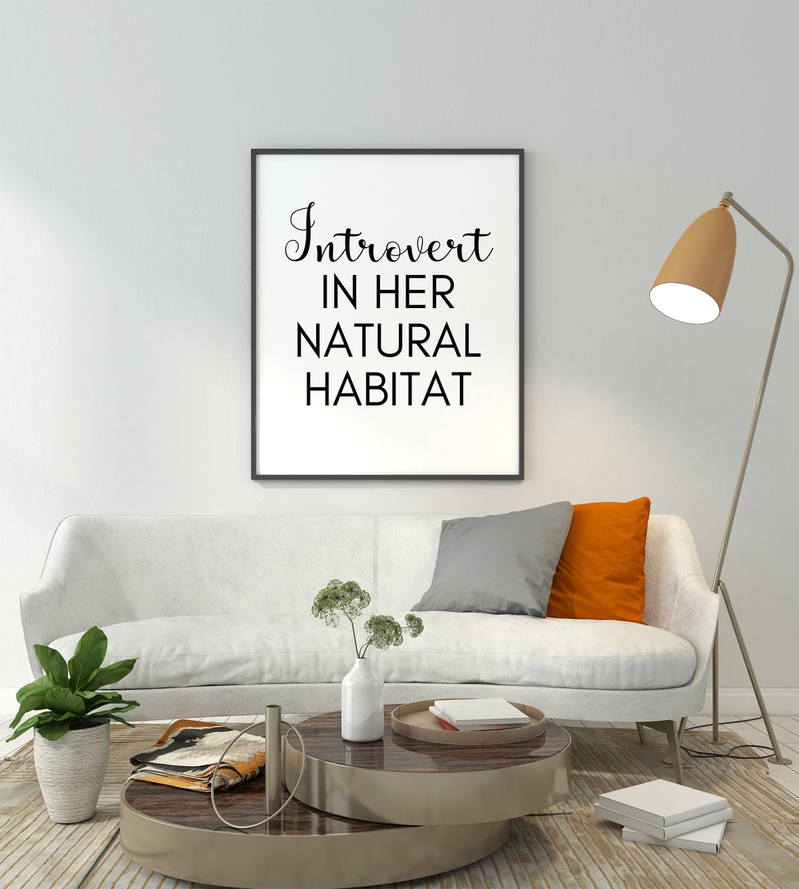 Introvert Wall Art, Introvert, Gift for Introvert, Home Decor, Bedroom ...