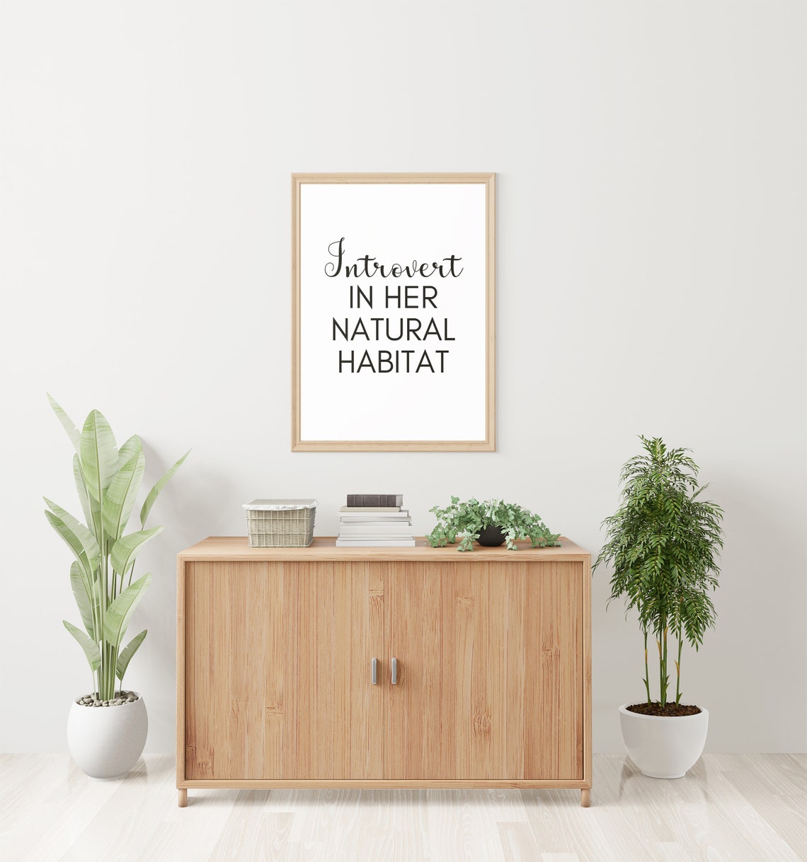 Introvert Wall Art, Introvert, Gift for Introvert, Home Decor, Bedroom ...