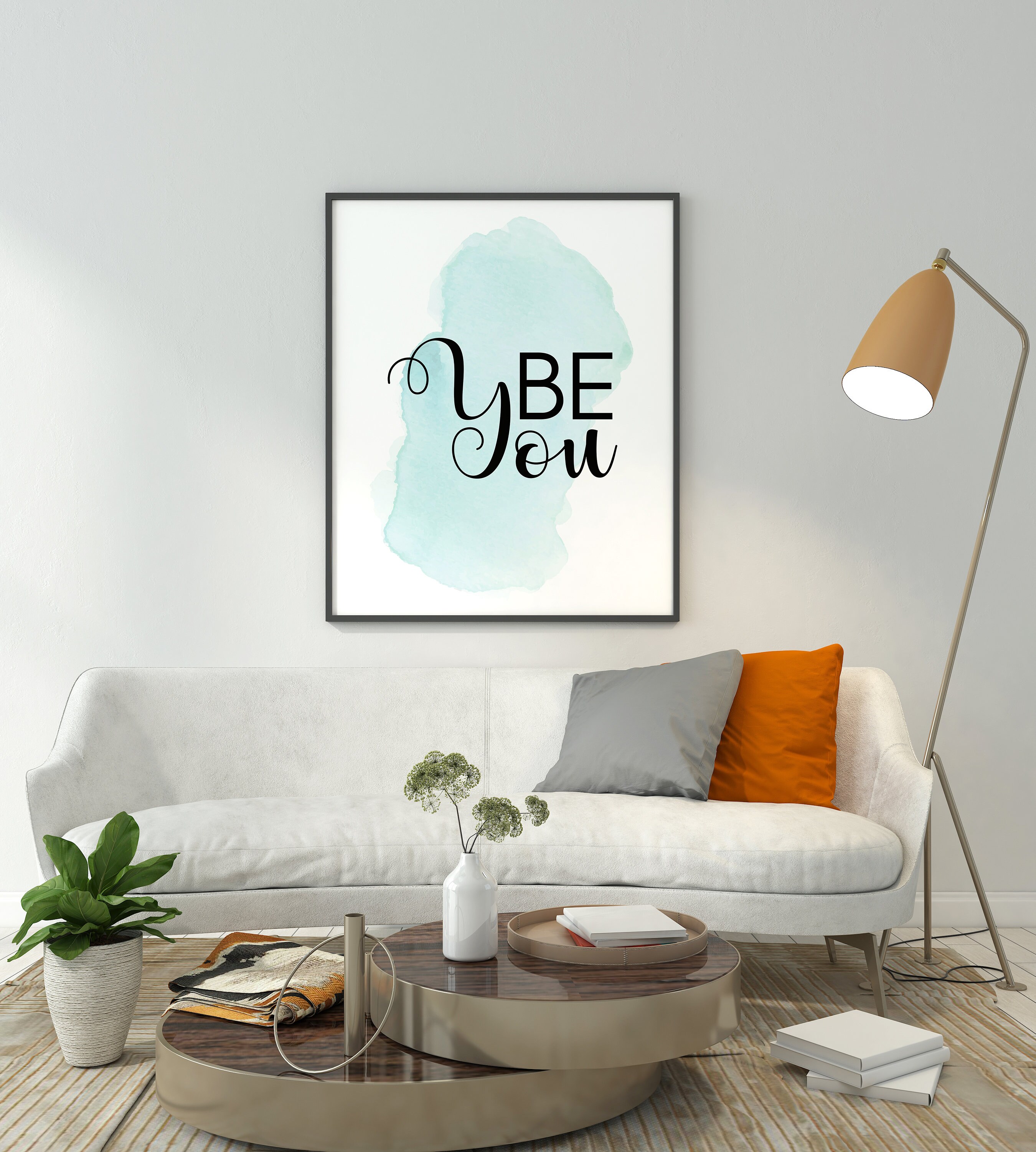 Motivational Wall Decor, Be You, Printable Wall Decor, Office Wall Art ...