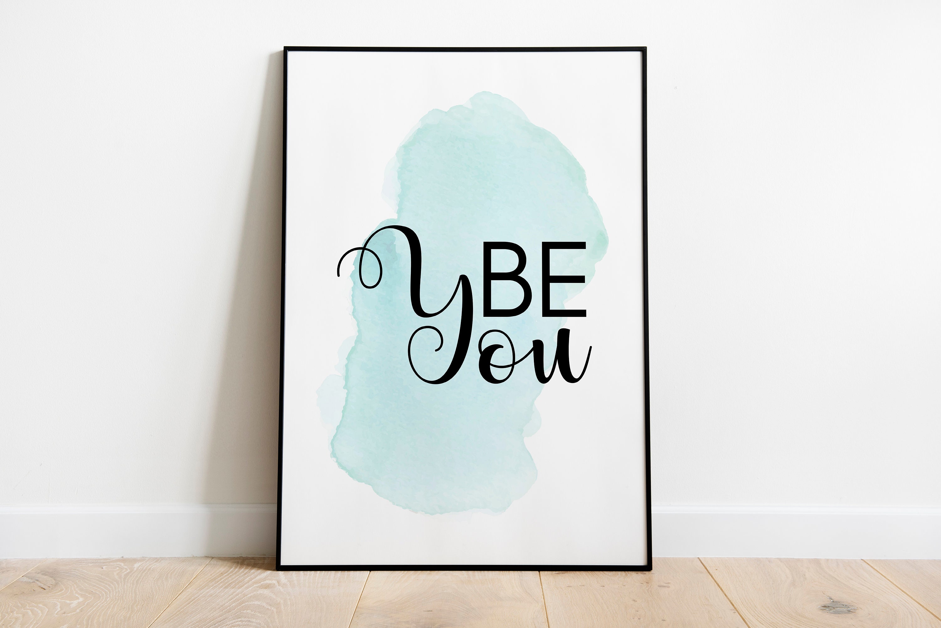 Motivational Wall Decor, Be You, Printable Wall Decor, Office Wall Art ...