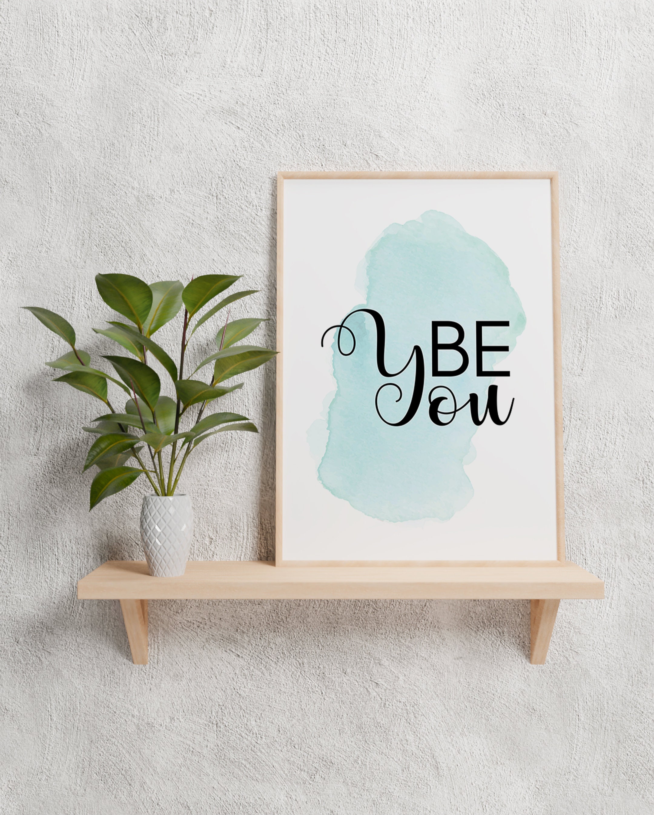 Motivational Wall Decor, Be You, Printable Wall Decor, Office Wall Art ...