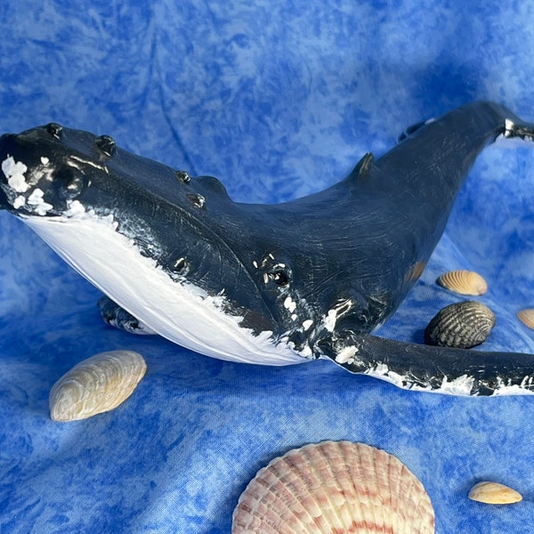 Whale Figurines - Etsy