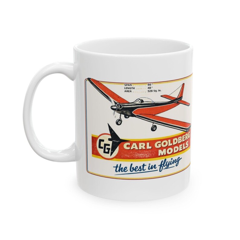 Vintage Radio Control Carl Goldberg Style Coffee Mug - Etsy