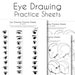 Eye Drawing Practice Book (printable PDF) - Etsy