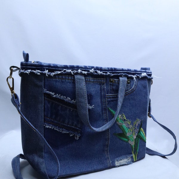 Jean Bag - Etsy