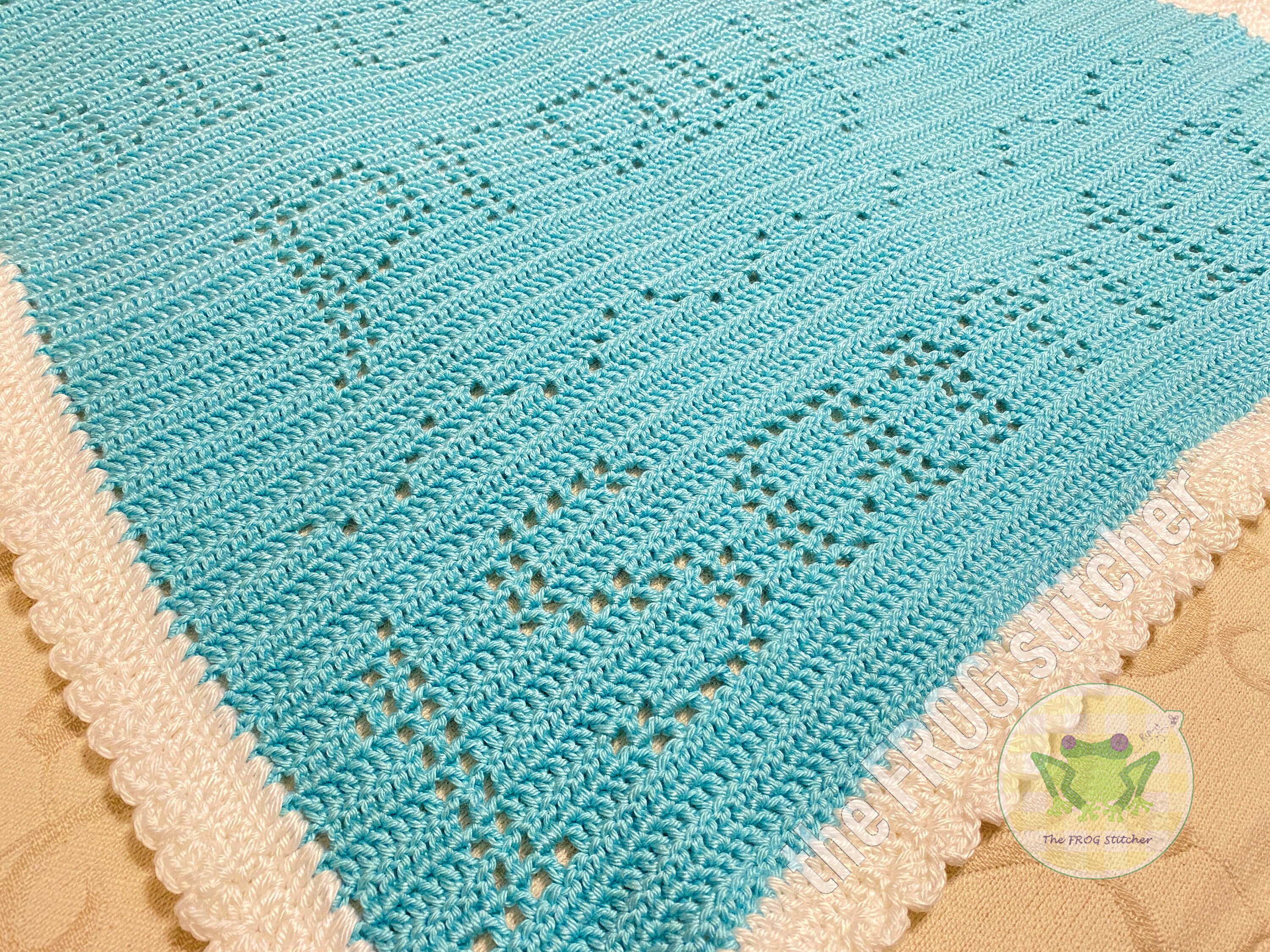 For This Child Filet Crochet Afghan PATTERN - Etsy