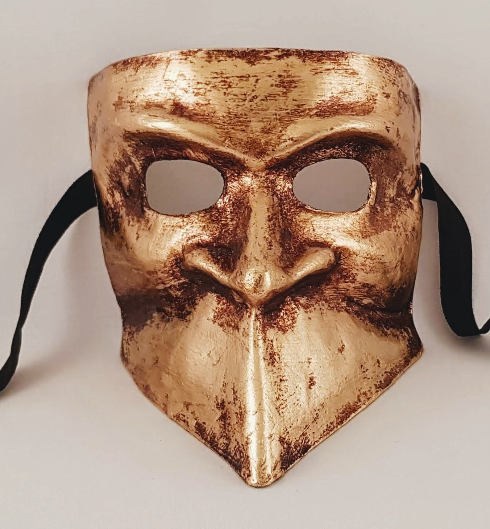 Venetian Style Mask Bauta or Bautta Handmade on Paper Masks Dances ...