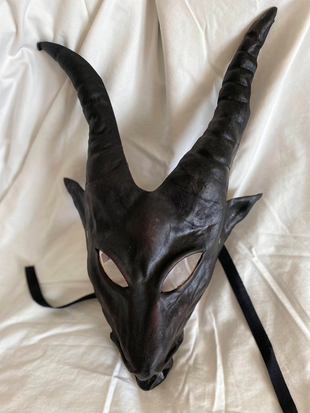 Scarlet Baphomet: Exclusive Edition Venetian Simulation Venetian Mask ...