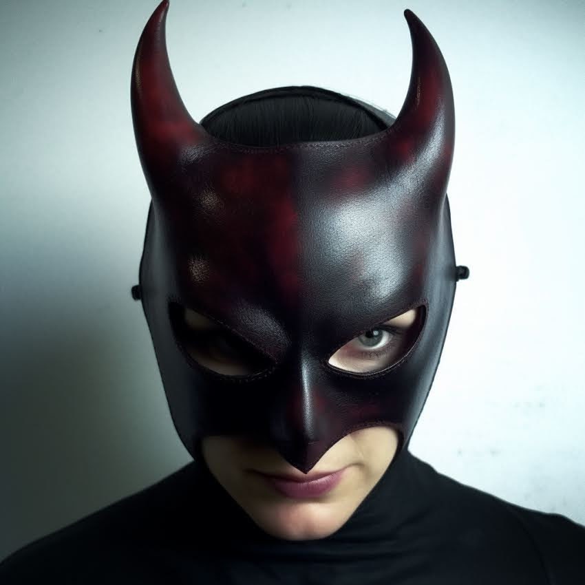 The Devil's Mask. the Handmade Mask Embodies Ancient Venetian Tradition ...