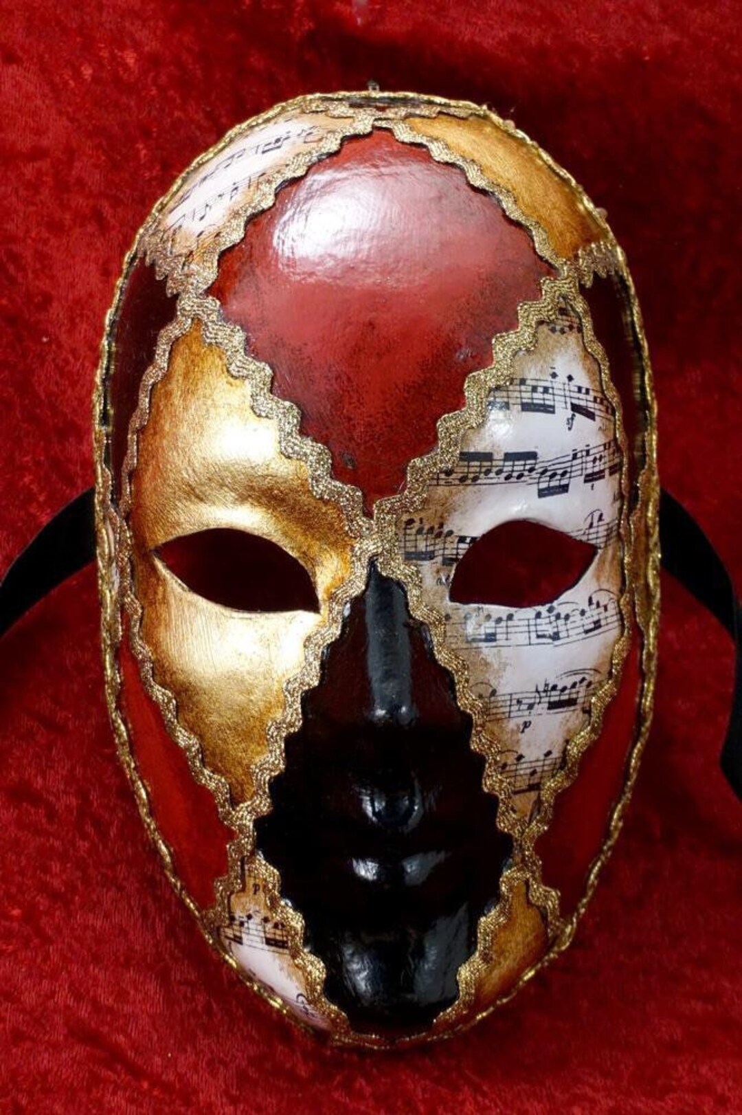 Handmade Full Face Mask in Italy Italian Art - Etsy