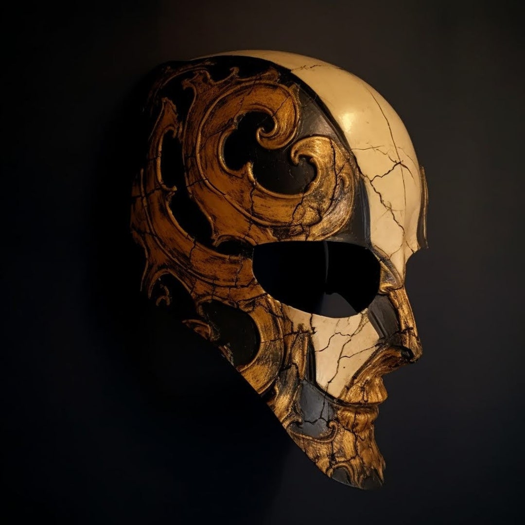 Medieval Knight's Golden Helm: Majestic Symbol of Strength and Timeless ...