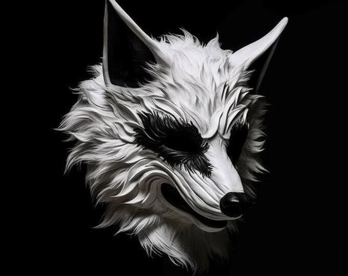 LIMITED EDITION. sculpted Venetian Wolf Mask: A Work of Art to Wear - Etsy