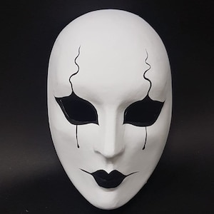 Venetian Pierrot Mask for Carnival Halloween Party Masquerade Ball ...