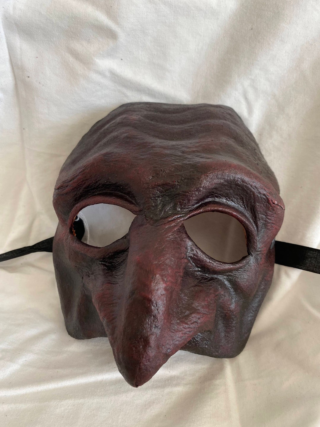 Creepy Handmade Venetian Horror Mask: A Unique Touch for Your Halloween ...