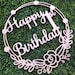 Happy 1st Birthday Sign - Backdrop Sign - Birthday Backdrop - Happy ...