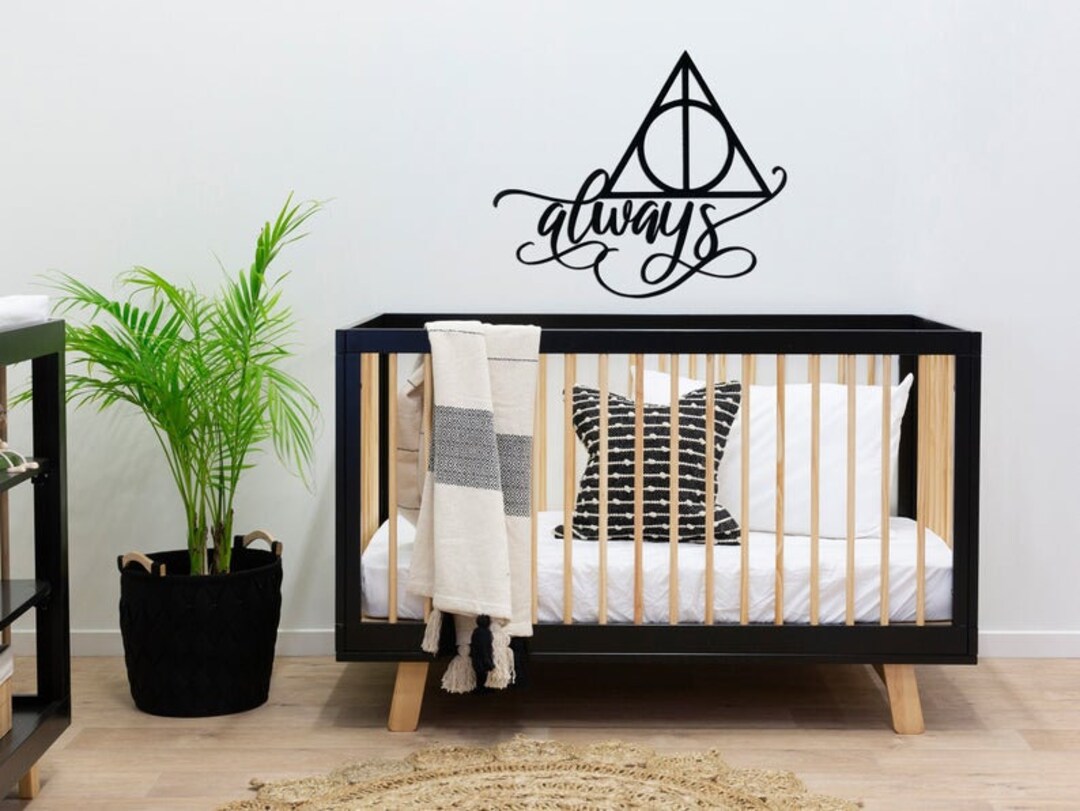 Deathly Hallow Always Sign - Harry Potter Sign - Deathly Hallow - Wall ...