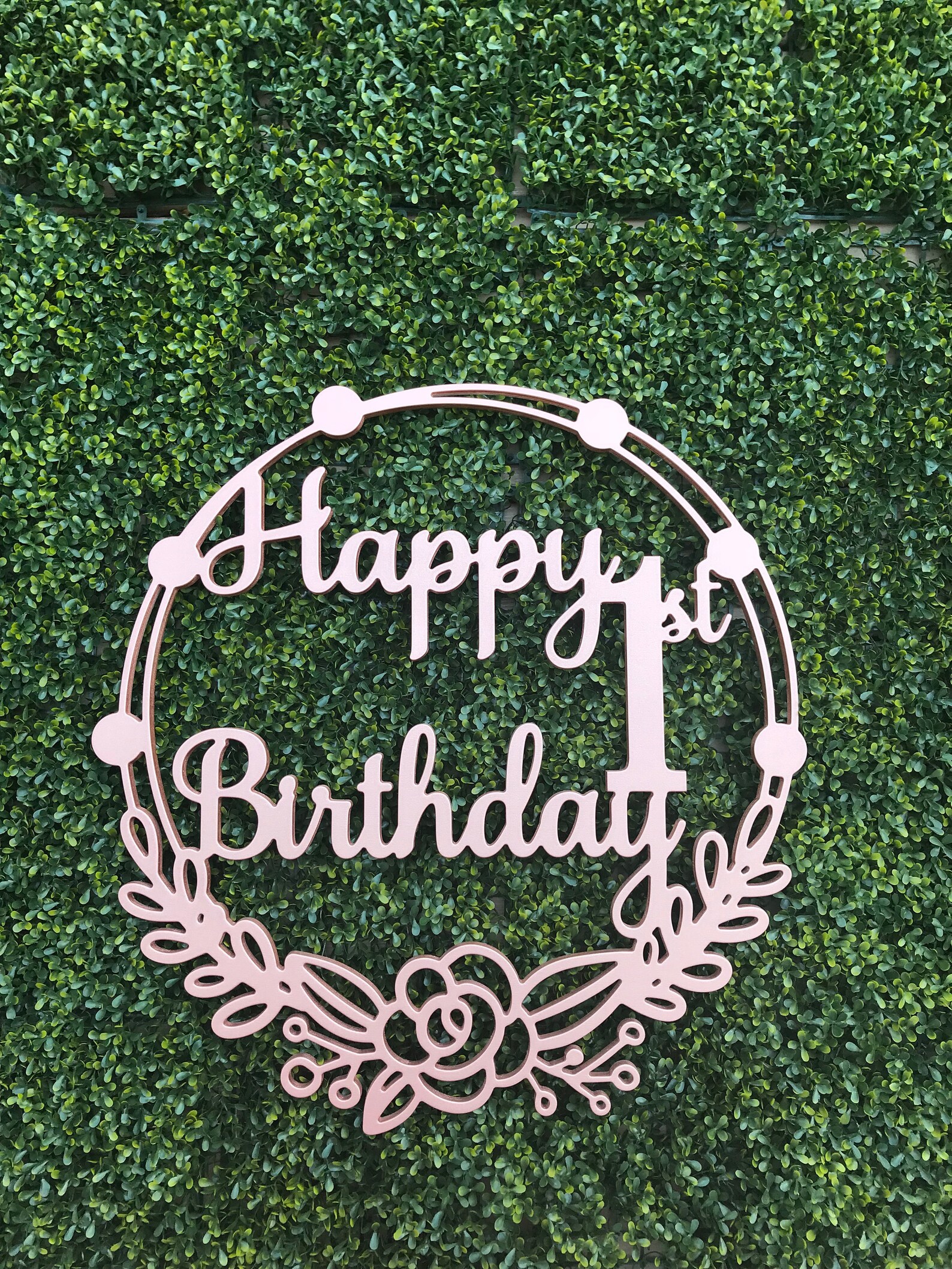 Happy 1st Birthday Sign Backdrop Sign Birthday Backdrop - Etsy