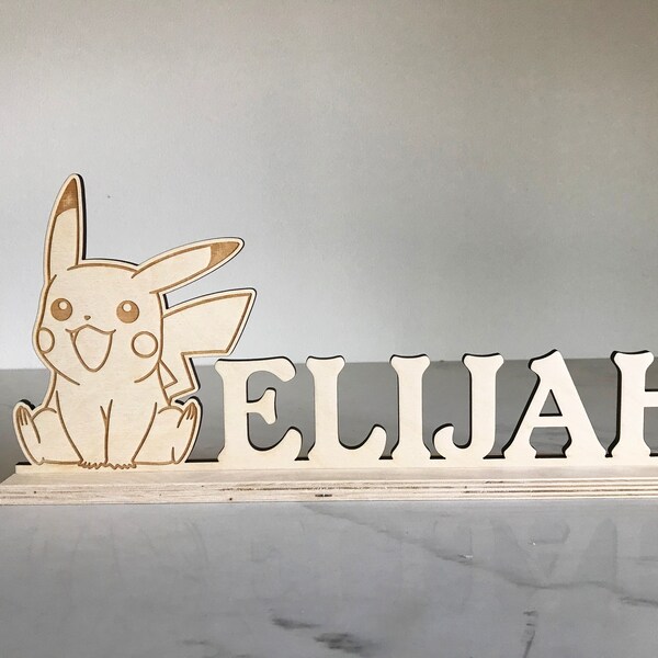 Freestanding Name - Etsy
