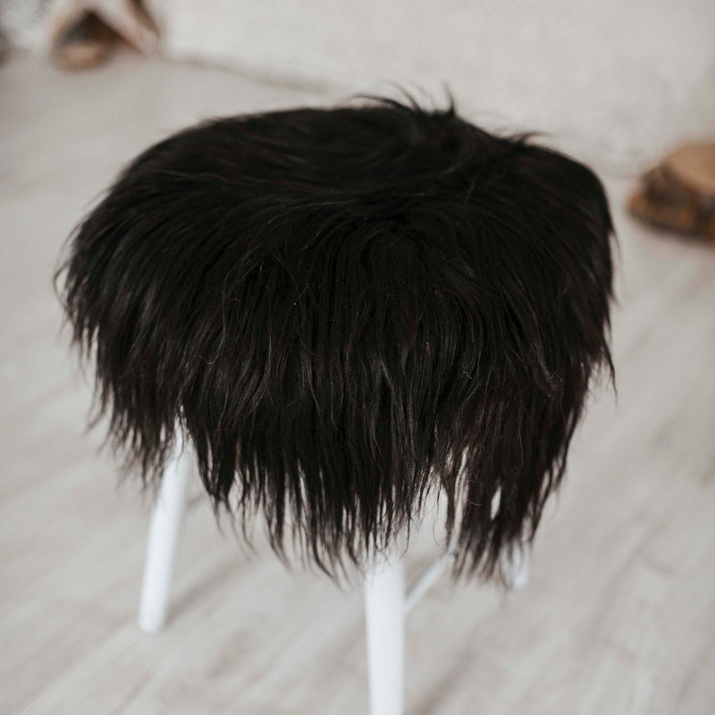 Fur Stool - Etsy