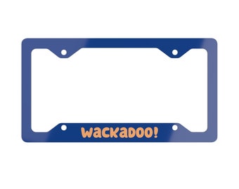 Bluey License Plate Frame - Etsy UK