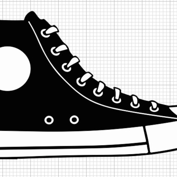 High Top Shoe - Etsy
