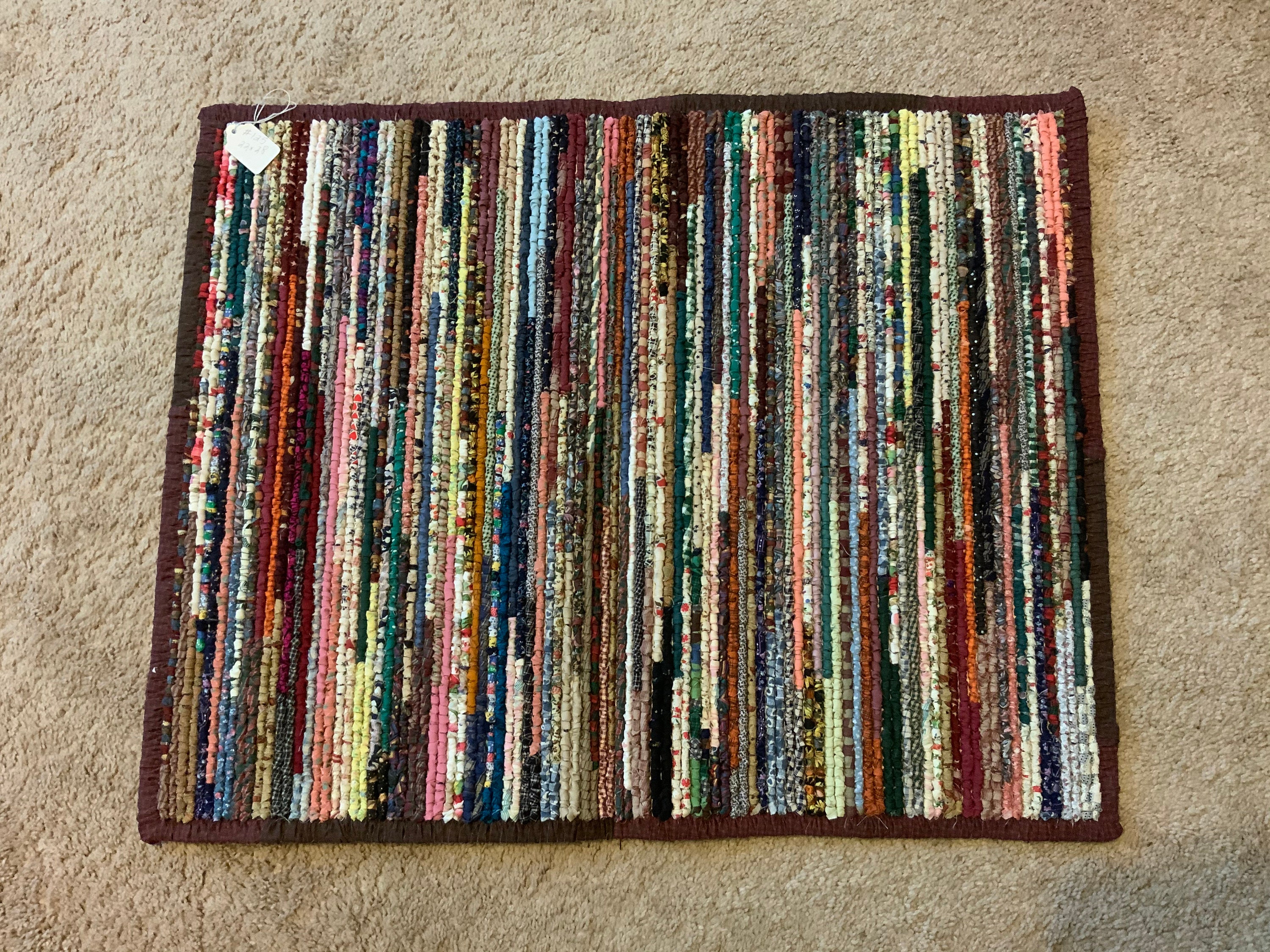 Locker Hooked Rug 125 - Etsy