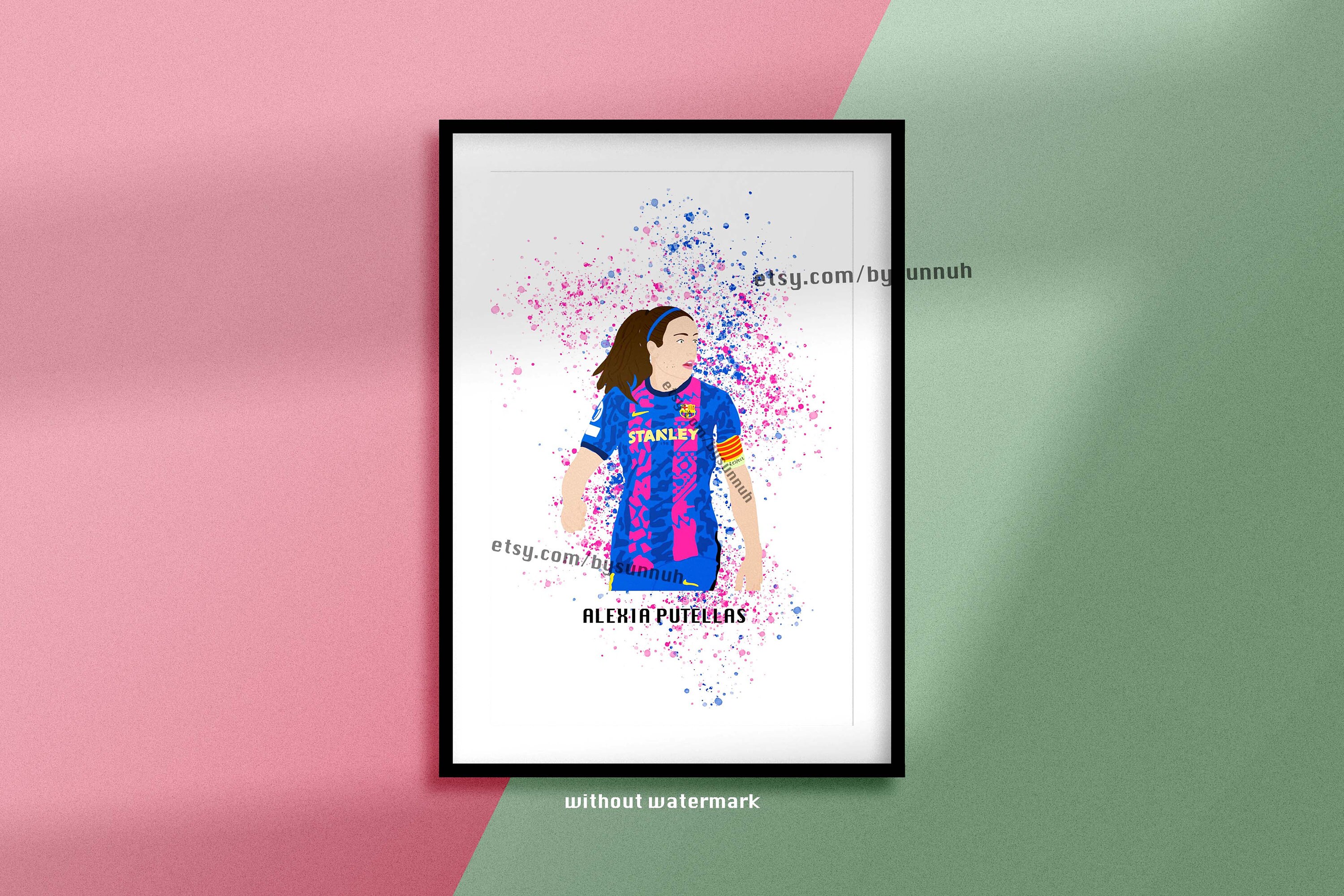 Alexia Putellas Póster, Barcelona Futbolista Española, Alexia Putellas ...