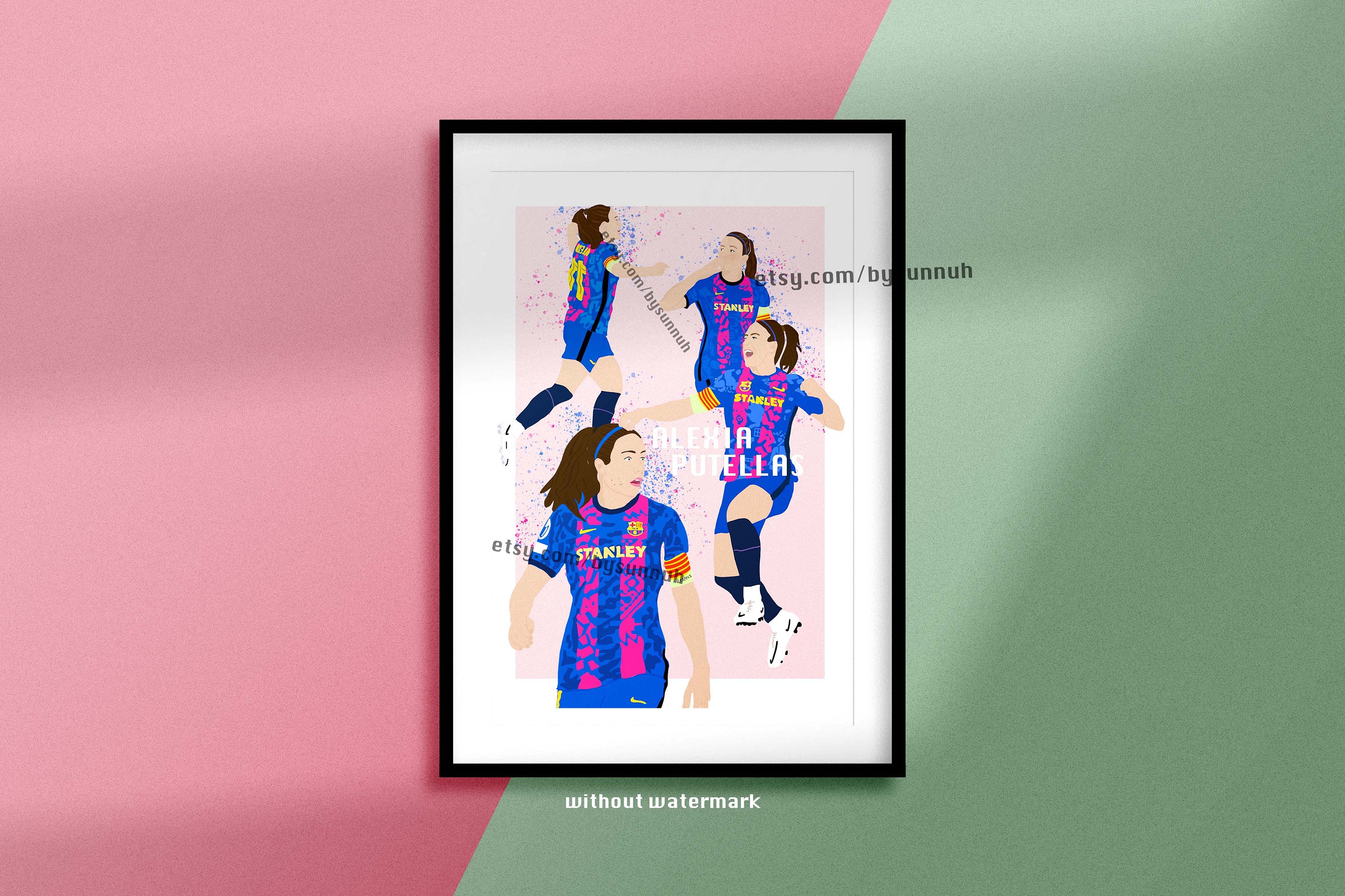 Alexia Putellas Póster, Barcelona Futbolista Española, Alexia Putellas ...