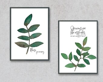 Snarky Wall Art - Etsy