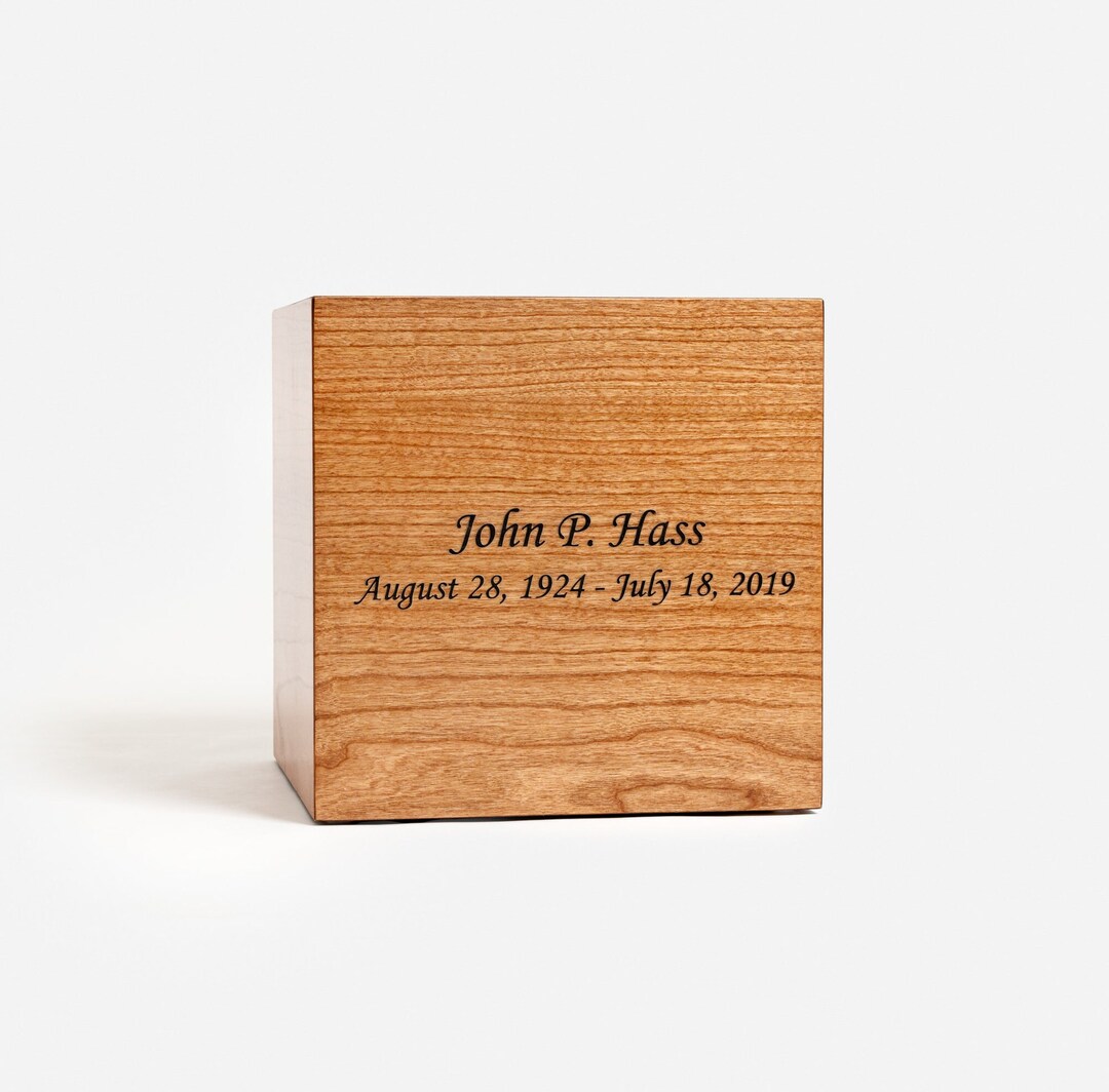 Simple Urn - Cherry - Etsy