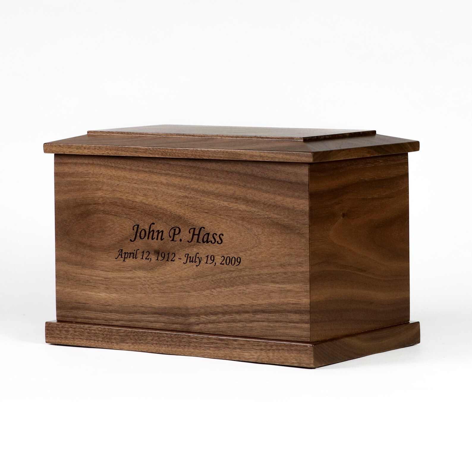 Traditional Urn Walnut Wood - Etsy