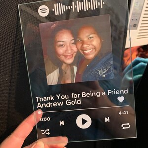 Glass Song Plaque 5x7 - Etsy