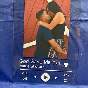 Glass Song Plaque 5x7 - Etsy