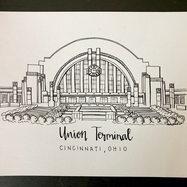 Cincinnati Union Terminal - Etsy