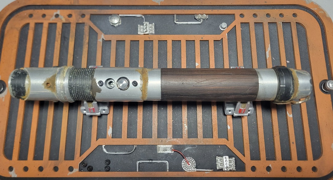 The Ancient Warriorcustom Metal and Wood Lightsaber - Etsy