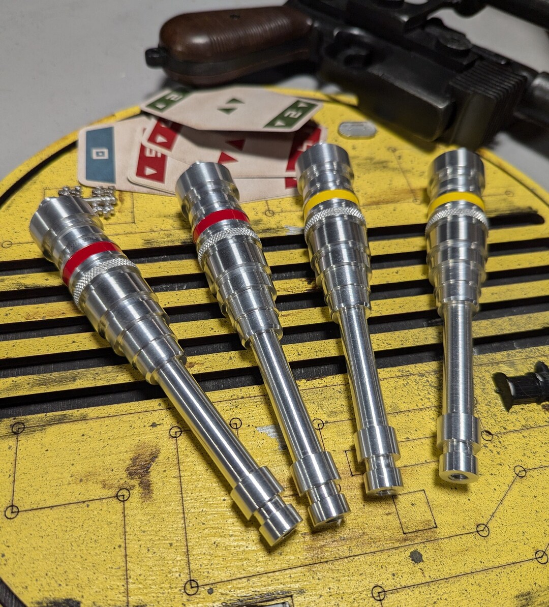 Aluminum Millennium Falcon Hyperdrive Levers Set of 4 - Etsy