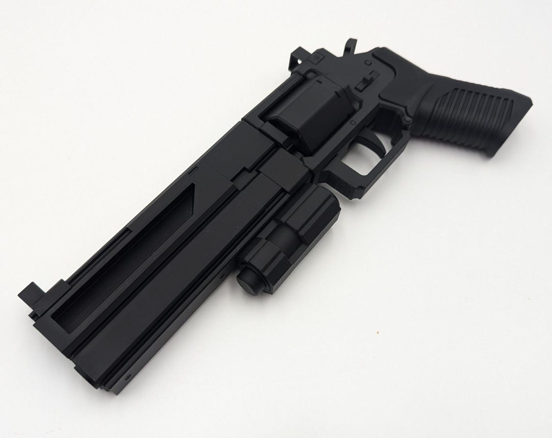 Helldivers 2 Senator Revolver 3D Printed Prop Replica Kit Unfinished ...