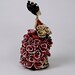 Catrina Miranda in Red & Gold - Etsy