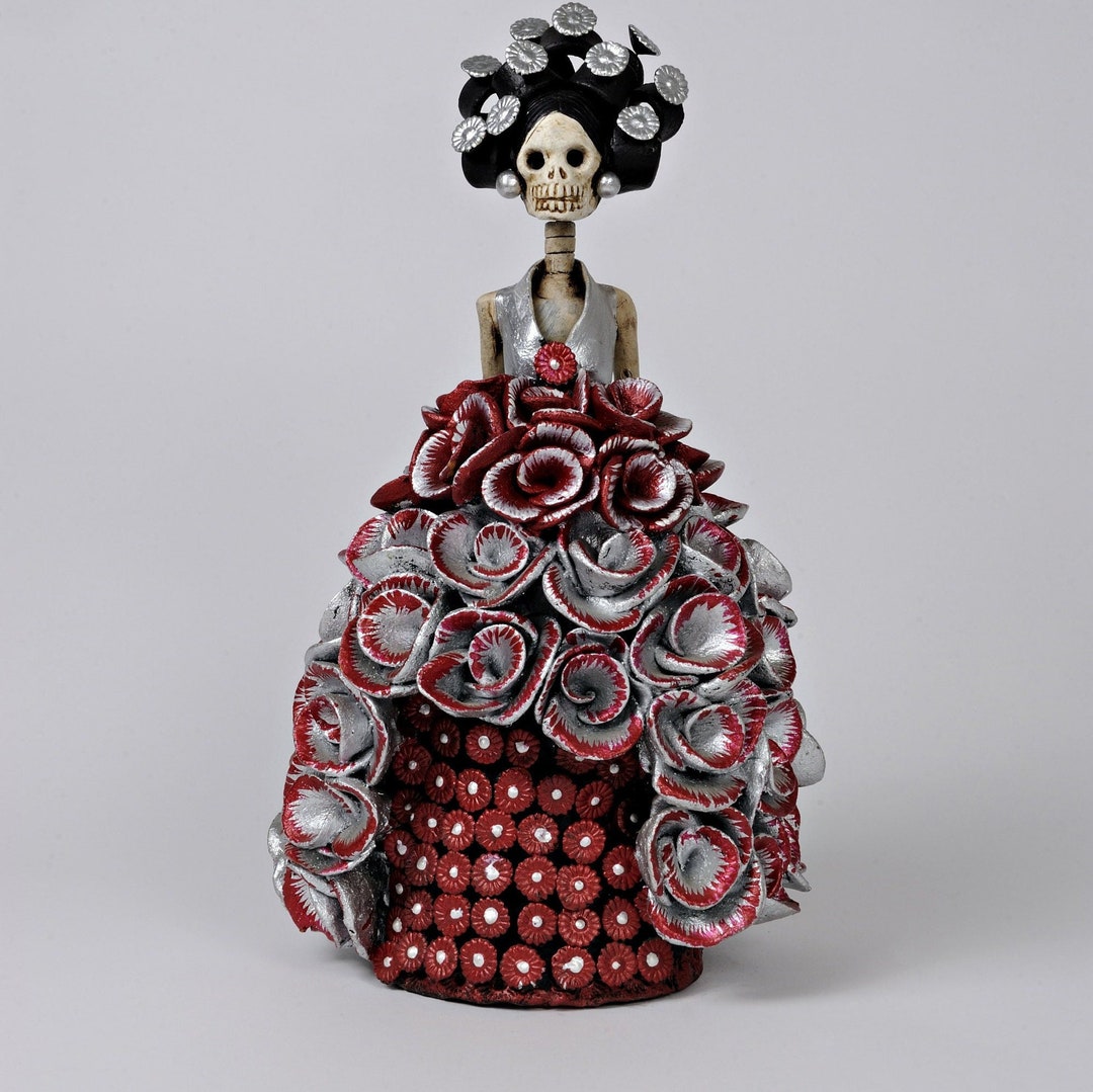 Catrina Miranda in Silver & Red - Etsy