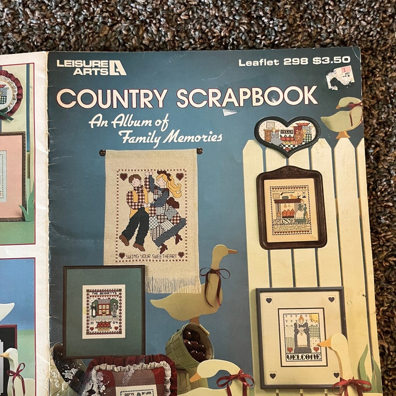 Country Scrapbook - Etsy