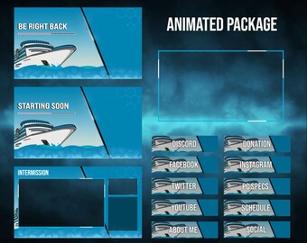 Ship Twitch Overlay - Etsy