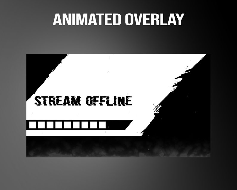 Twitch Overlays Animated Package, Ready to Use loading Overlay Modern ...