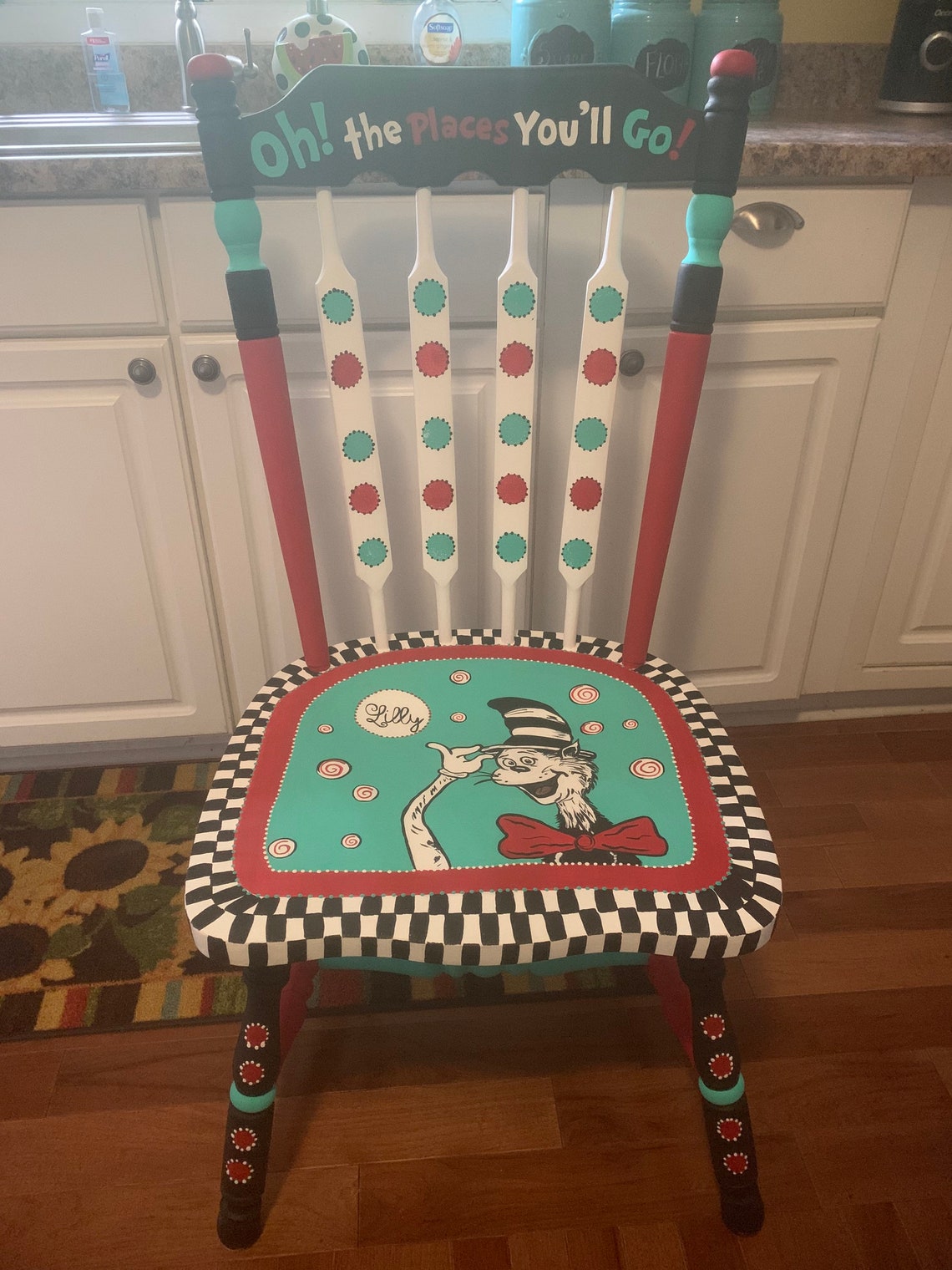 Dr. Seuss Whimsical Chair - Etsy