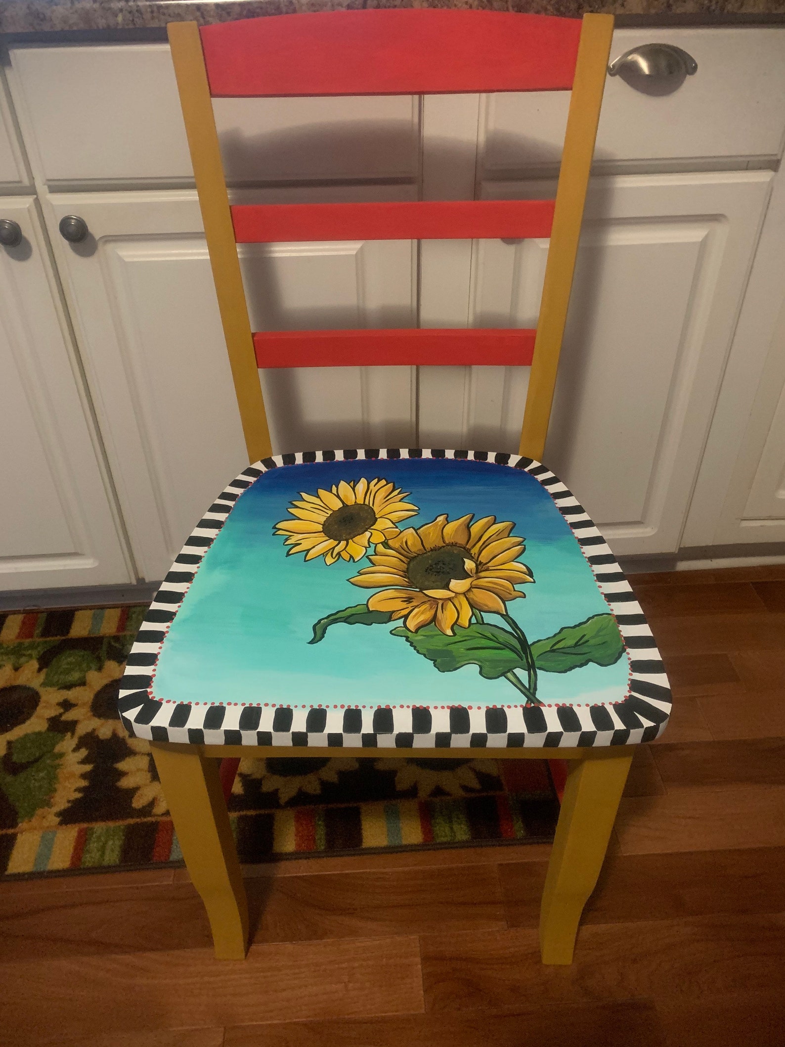 Hand Painted Wood Personalized Whimsical Furniture Chairs - Etsy