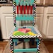 Whimsical Hand Painted Happy Chairs Custom Colors and Theme - Etsy