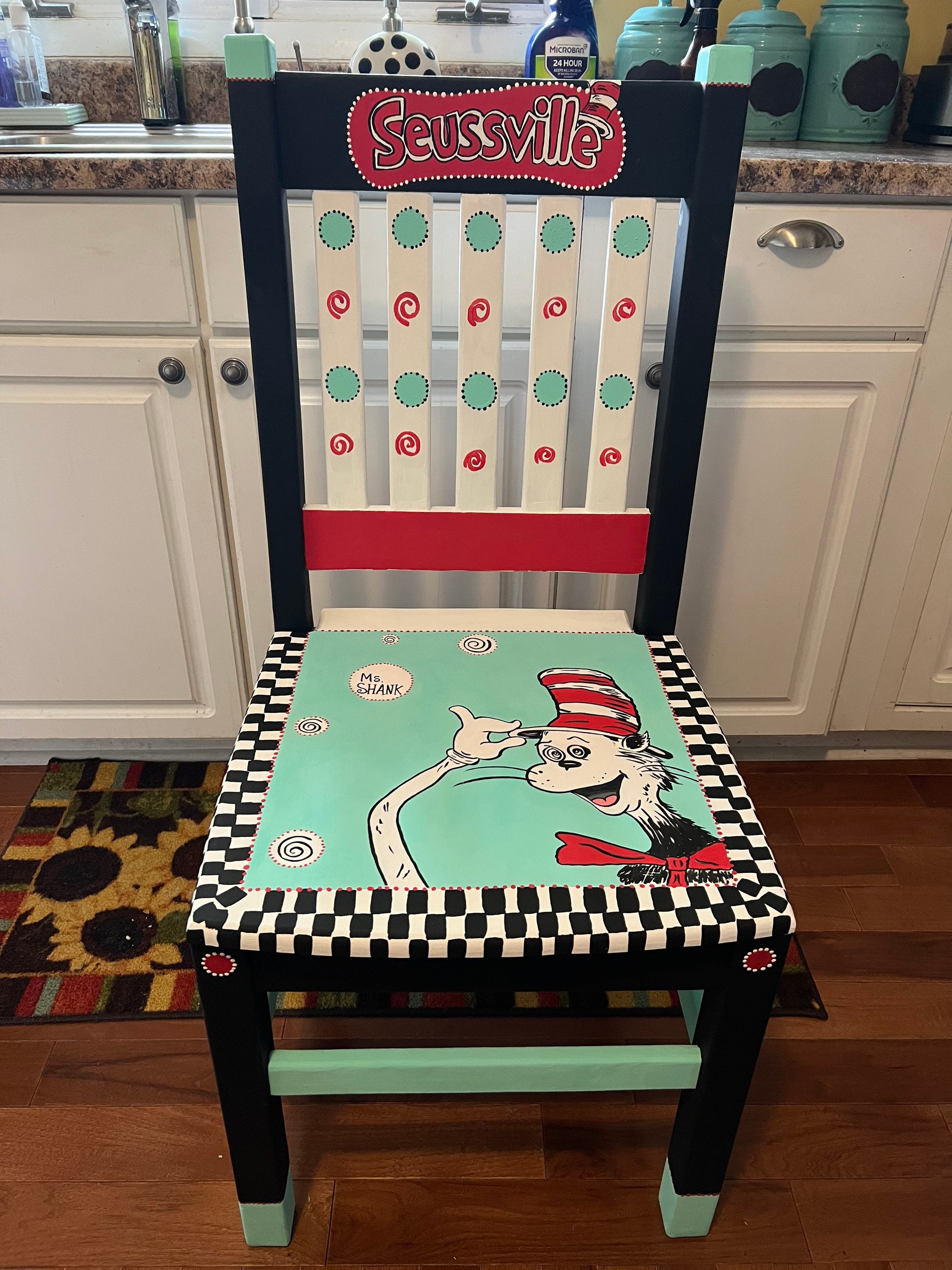 Dr. Seuss Whimsical Chair - Etsy